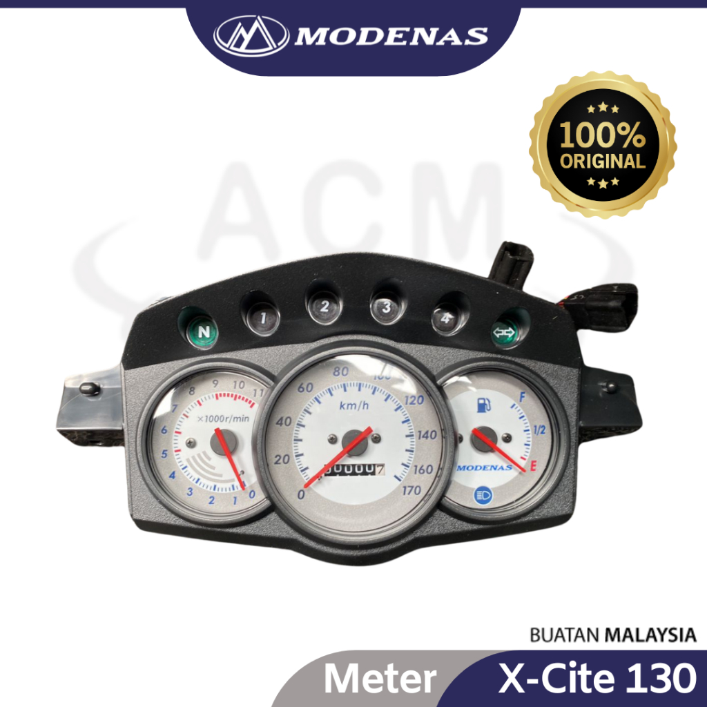 MODENAS X-Cite 100% Original Meter ASSY Full Set X Cite XCite 130 Meter ...