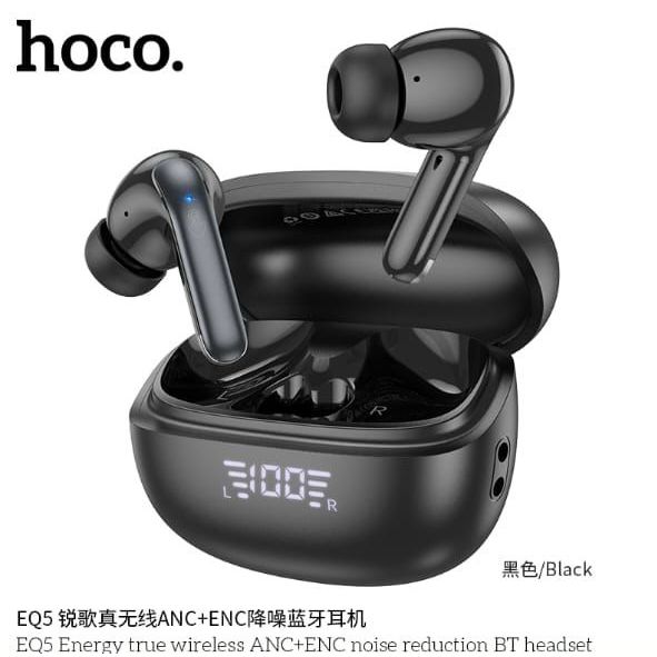 HOCO WIRELESS BLUETOOTH EQ5 ENERGY TRUE WIRELESS ANC+ENC NOISE ...