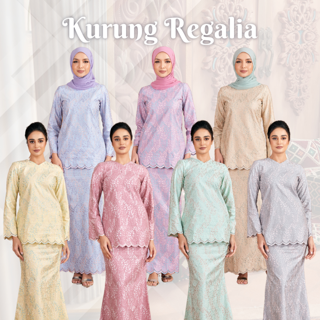 Fab Outlet - Kurung Sulam Regalia | Shopee Malaysia