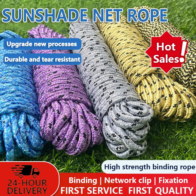 10m/20m Climbing Rope Outdoor Activities Hammock Rope Safety Rope ...