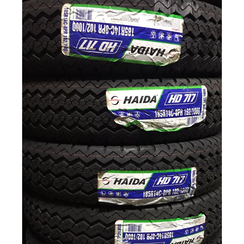 185R14 185 14 HAIDA car tyre tire kereta tayar van tayar Wheel Rim 14 ...