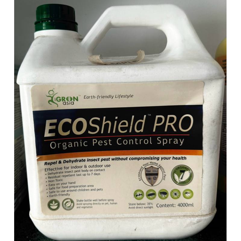 Eco Shield PRO, Size: 4,000 mL, Eco Friendly, Safe to use around ...