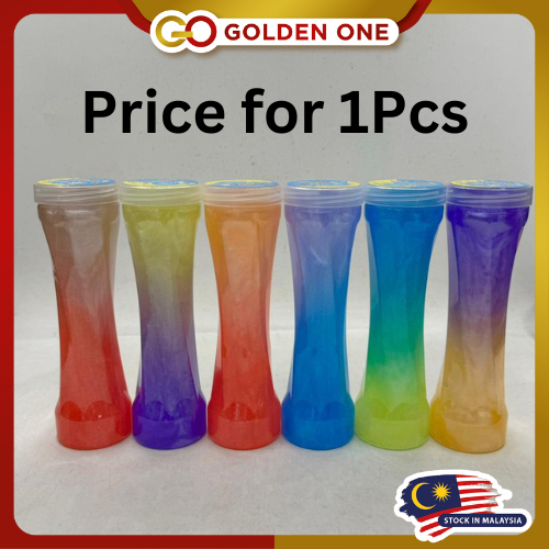 YOUQI Rainbow Colourful Slime Crystal Mud Slime/Push Toys/Craft/Diy ...