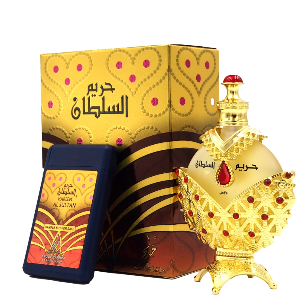 Hareem Al Sultan Gold Perfume 35ml for Women by Khadlaj, Arabian Parfum ...