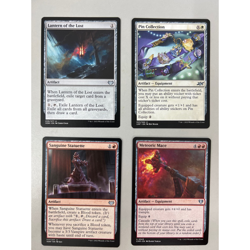 Magic The Gathering Lantern of the Lost/ Pin Collection/ Sanguine ...