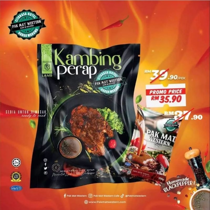 Kambing Perap Pak Mat Western (STOKIS PEKAN & TANJUNG LUMPUR) PAHANG ...