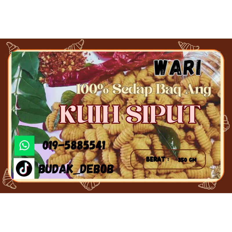 Kuih Siput 100% Homemade | Shopee Malaysia