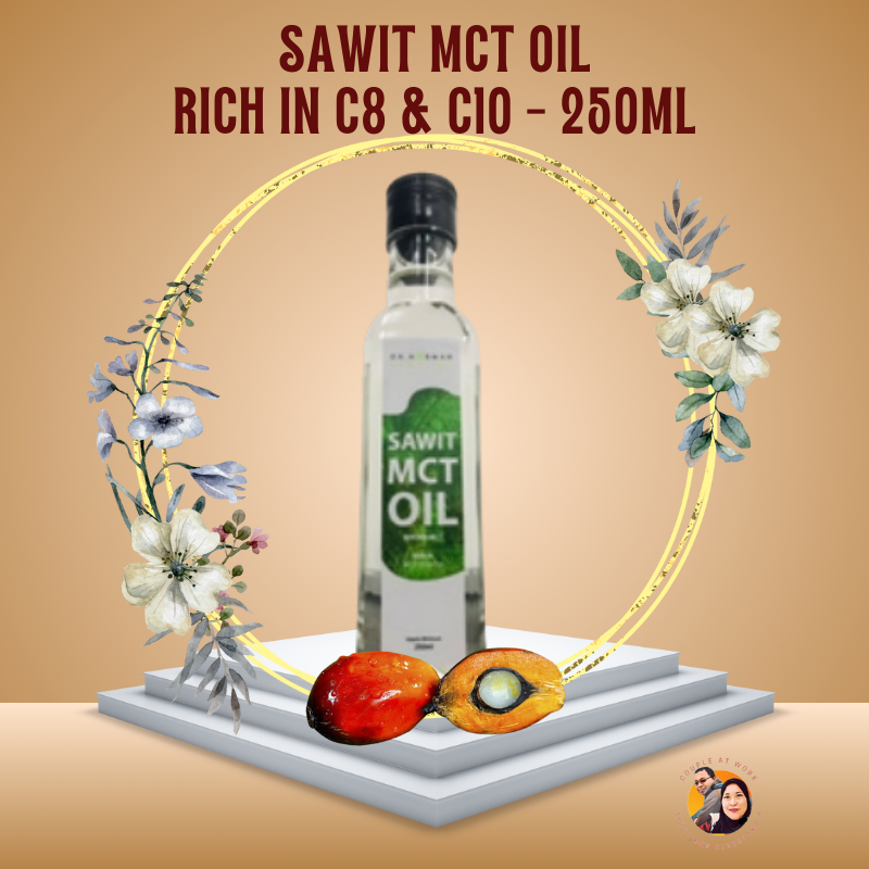 REPALMO SAWIT MCT OIL BY DR NORMAN - RICH IN MCT C8 & C10 250ML - BRAIN & ENERGY BOOSTER ...