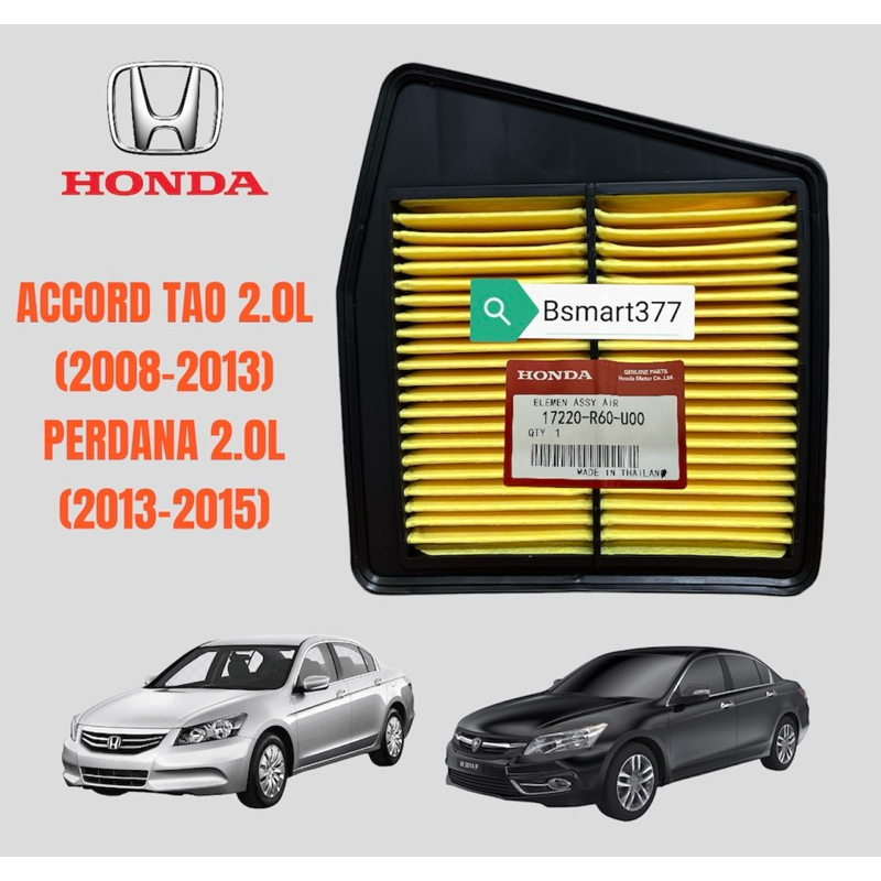 Honda enjine air filter accord tao 2.0L (2008-2013)/proton perdana 2.0L ...