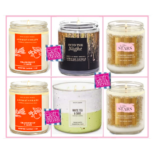 Bath & Body Works Into The Night Candle / In The Stars Candle ...