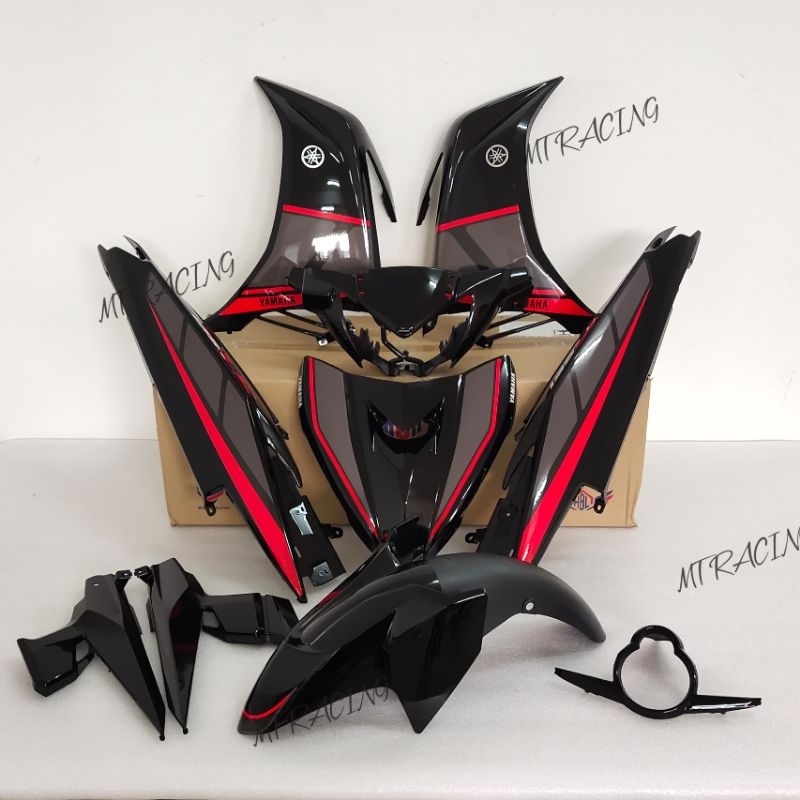 CUSTOM COVER SET LC135 YAMAHA V4 V5 V6 V7 WITH STRIPE (173) 1991 ENERGY ...