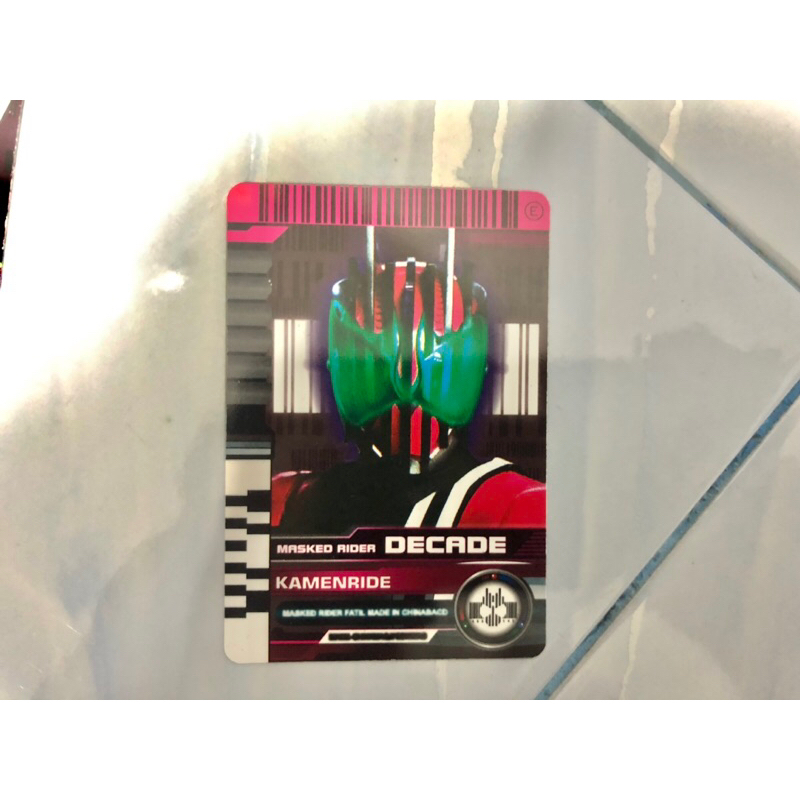 CSM Custom Kamen Rider Decade Card PVC | Shopee Malaysia
