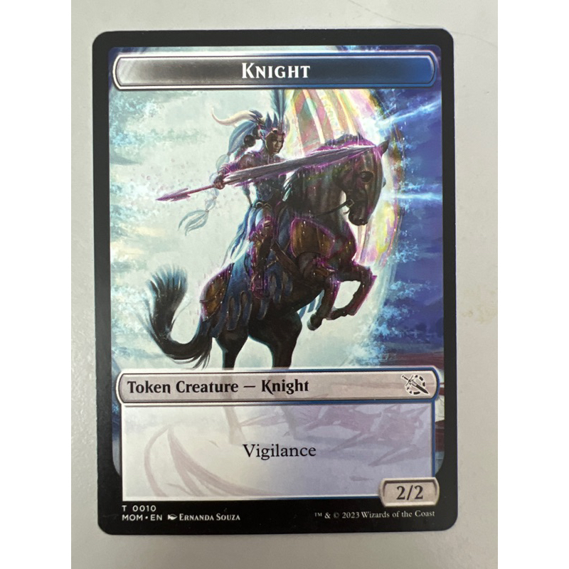 Magic The Gathering MOM Tokens (Knight/ Thopter)(Token) | Shopee Malaysia