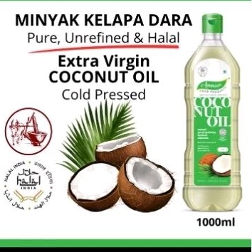 Ammani Extra Virgin Coconut Oil 1000ml | Shopee Malaysia