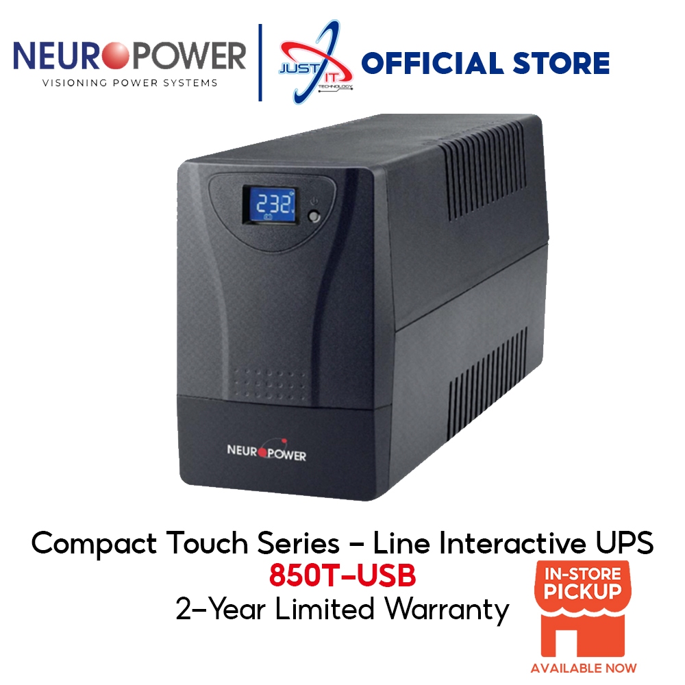 NEUROPOWER Compact Touch 850T USB UPS Port AVR | Shopee Malaysia