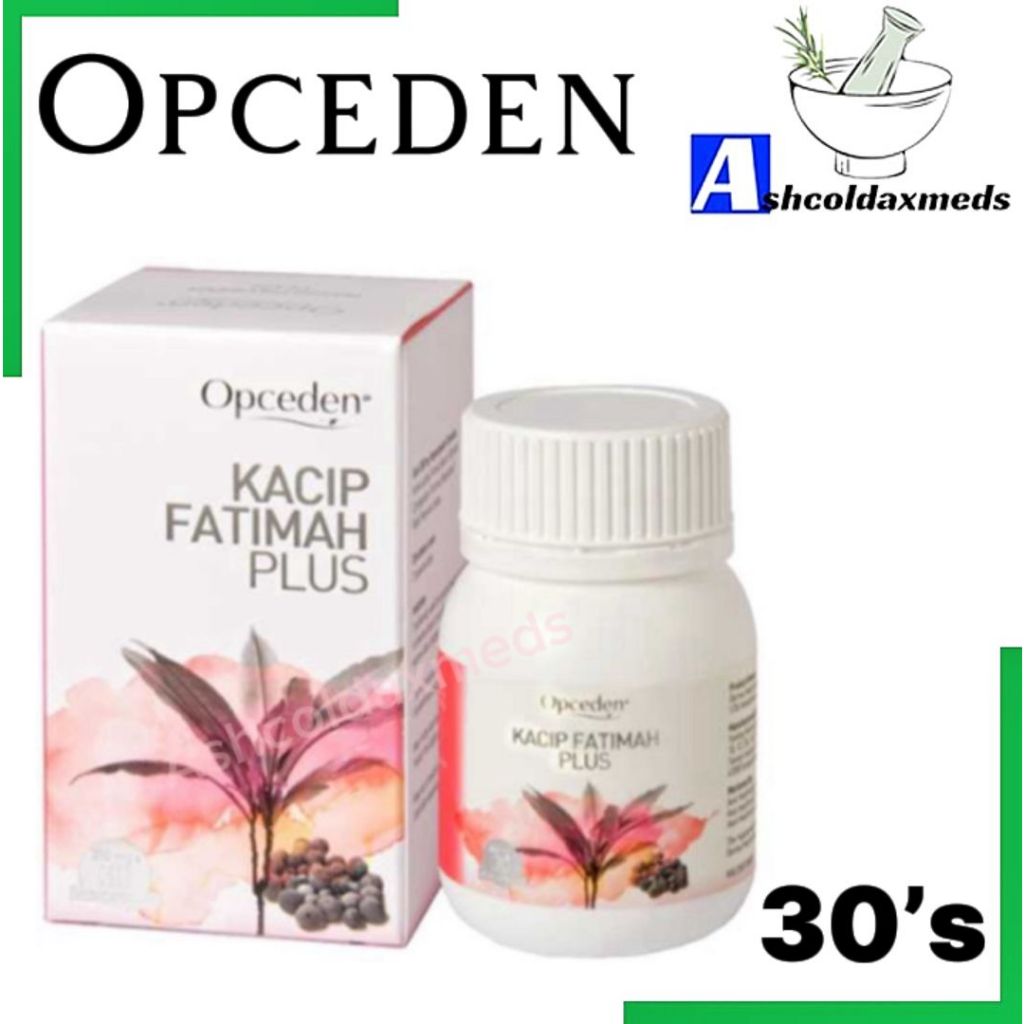 Opceden Kacip Fatimah Plus (350mg x 30's) EXP03/2026 | Shopee Malaysia