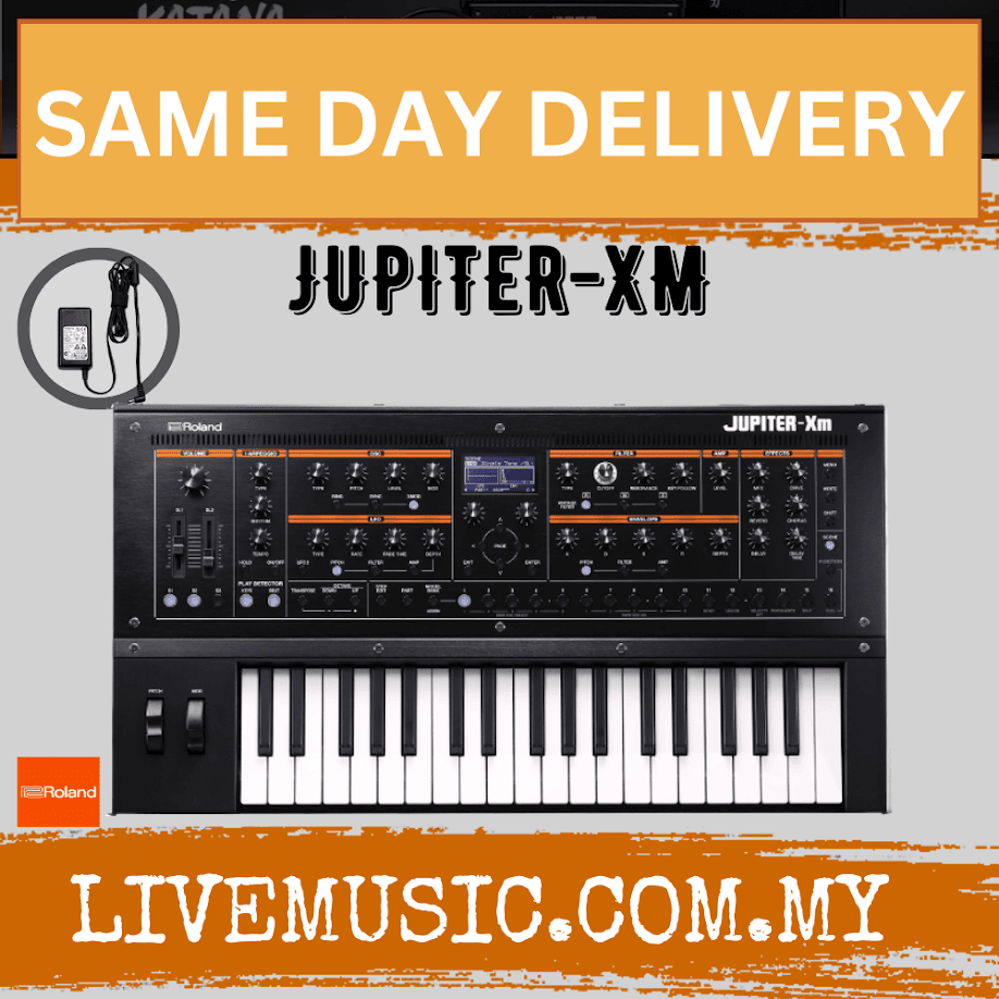 Roland JUPITER-XM Portable Synthesizer ( JUPITERXM / JUPITER XM ...