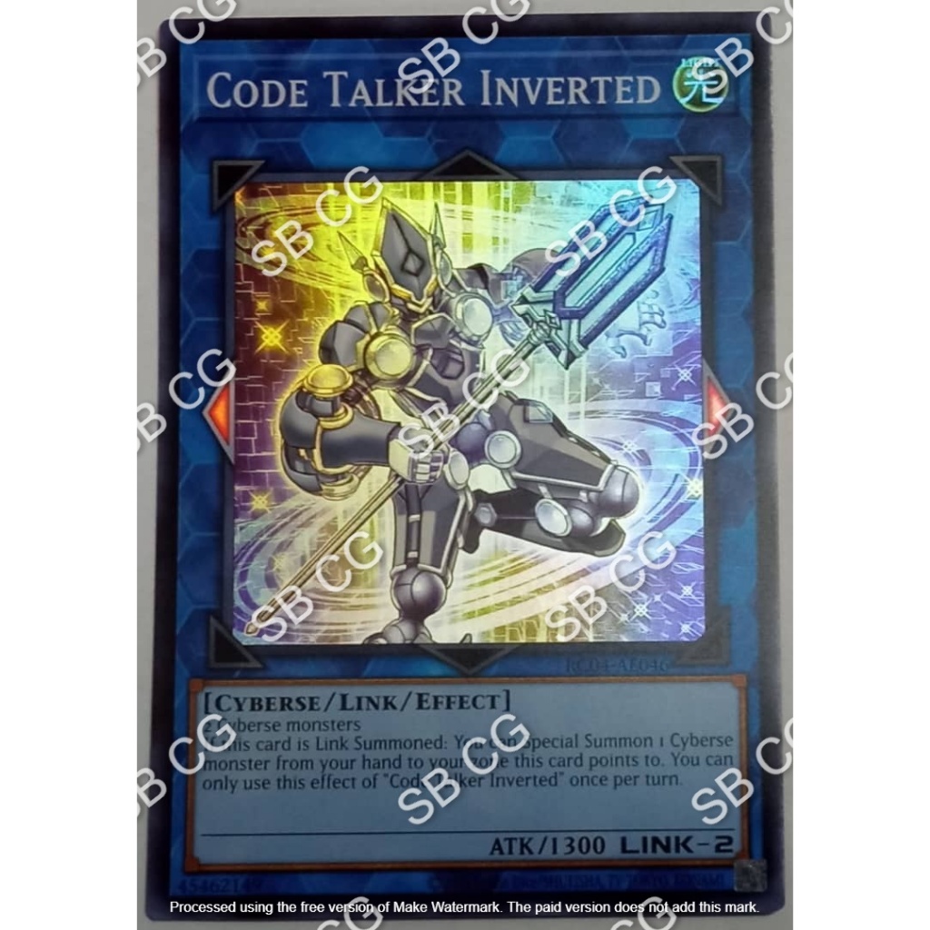 Rarity Collection Quarter Century Edition "Code Talker Inverted" ( RC04-AE046 ) | Shopee Malaysia