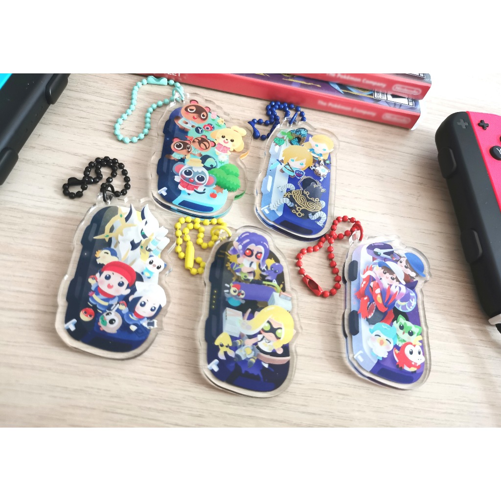 🔥READY STOCK🔥Nintendo Keychain Legend of Zelda Keychain Animal Crossing ...