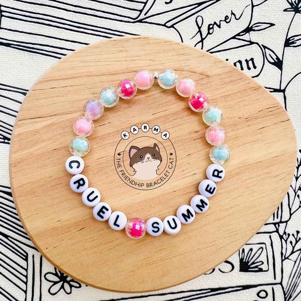 Cruel Summer Friendship Bracelet Taylor Swift Lover Album (Design 2 ...
