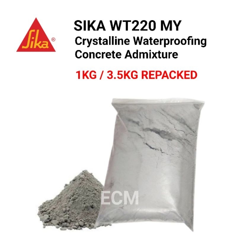 SIKA WT-220 PMY (3.5KG REPACKED) Water Resisting and Crystalline ...