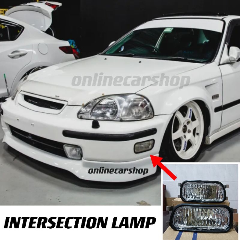 Intersection Lamp Honda civic ek eg eg6 eg9 accord sv4 sm4 fog lamp ...