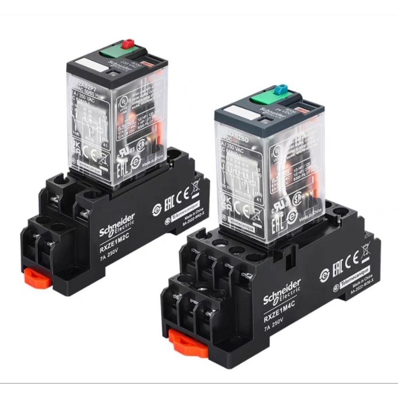 SCHNEIDER RELAY & SOCKET RXZE1M2C RXZE1M4C RXM2LB RXM4LB | Shopee Malaysia