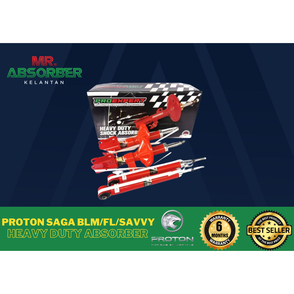 PROTON SAGA BLM/FL/SAVVY ABSORBER HEAVY DUTY PRO EXPERT | Shopee Malaysia