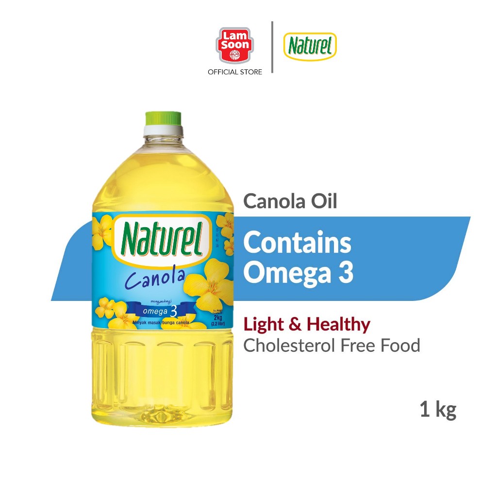 Naturel Canola Cooking Oil 2kg | Shopee Malaysia