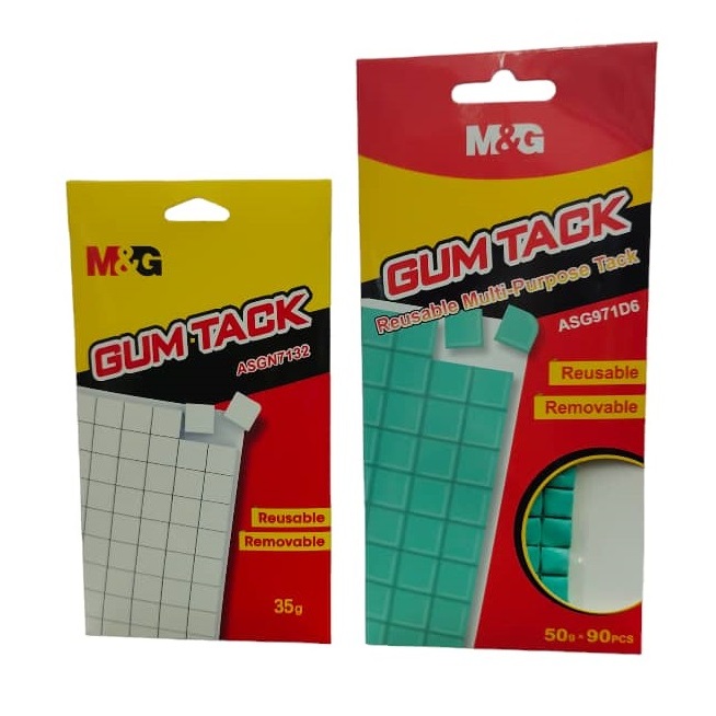 M&G ( TACK IT ) GUM TACK REUSABLE REMOVABLE STRONG & CLEAN ( ASG971D6 ...