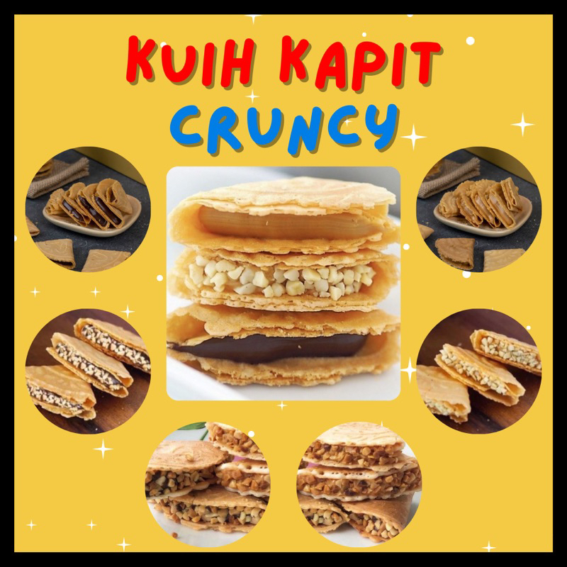 KUIH KAPIT I KUIH SEPIT I KUIH KAPIT CRUNCY | Shopee Malaysia