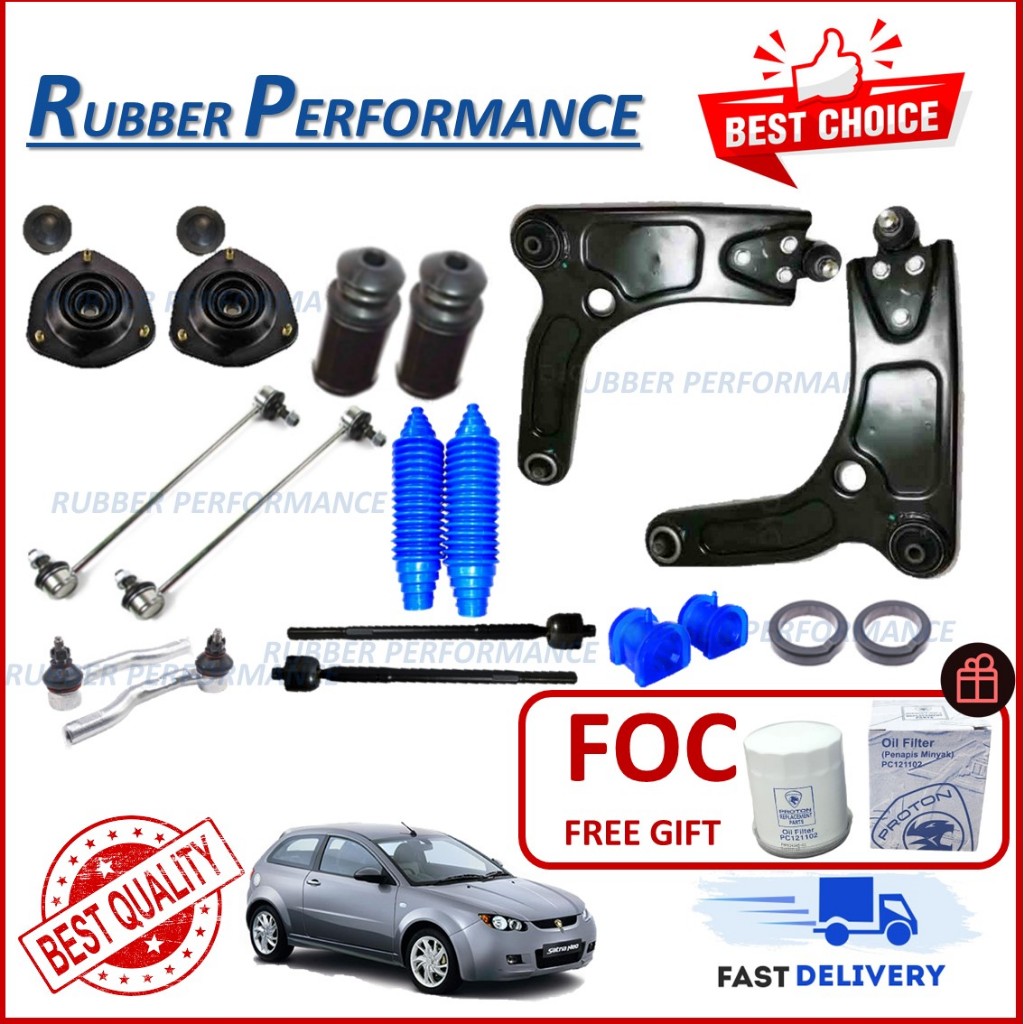 1 COMBO SET DEPAN/FRONT SUSPENSION PROTON SATRIA NEO 1.3 1.6 LOWER ARM ...