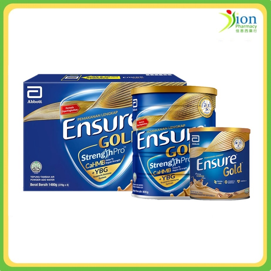 ABBOTT ENSURE GOLD COFFEE ADULT COMPLETE NUTRITION | Shopee Malaysia