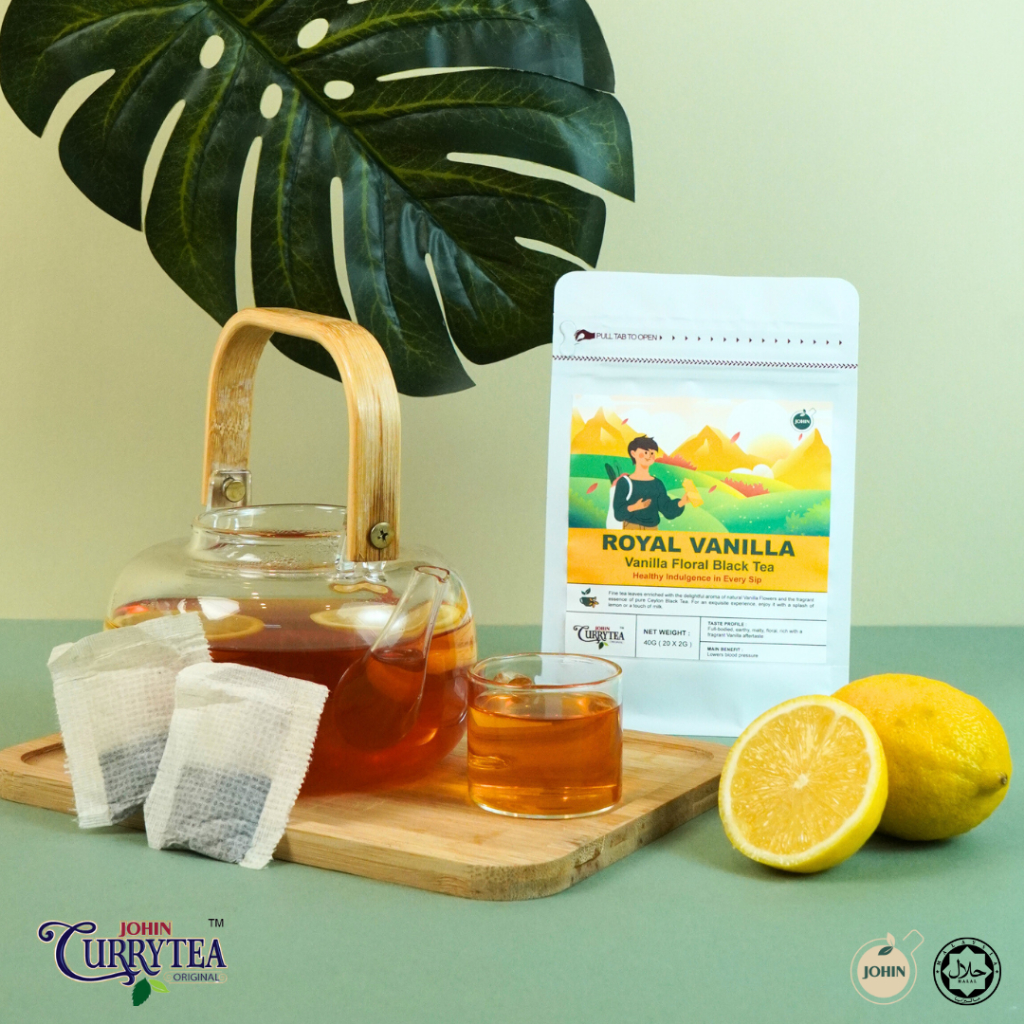 English Tea Royal Vanilla 20 x 2g [JOHIN Tea] Vanilla Flavor English ...