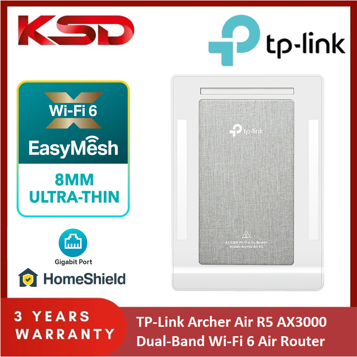 TP-Link Archer Air R5 AX3000 Dual-Band Wi-Fi 6 Air Router | Shopee Malaysia
