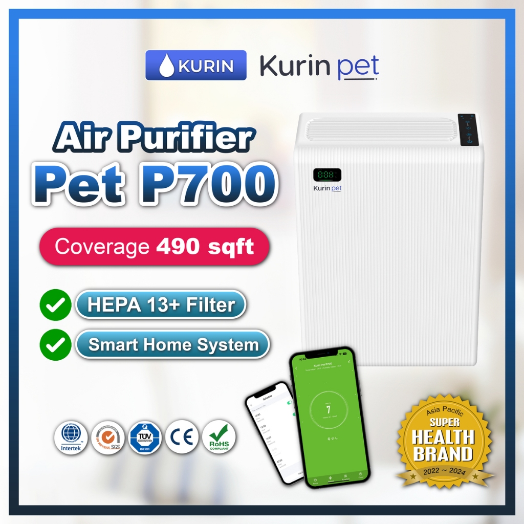 (OFFICIAL) Kurin Pet P700 SmartHouse H13+ air purifier 空气净化机 灰尘 鼻子敏感 宠物 ...