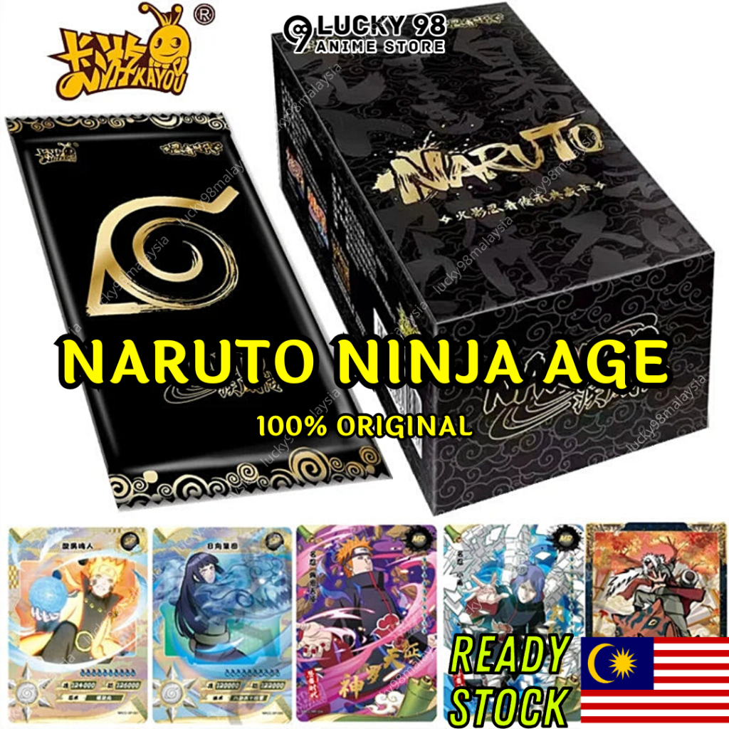 Naruto Ninja Age Box TCG Card Kayou Ninja Age Card Trading Card Game ...