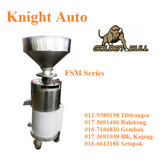 GOLDEN BULL Soya Bean Mill/Separating FSM-100 / FSM-120 / FSM-150 / FSM ...