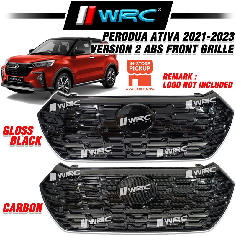 Perodua Ativa 2021 - 2023 Version 2 ABS Front Grille | Shopee Malaysia