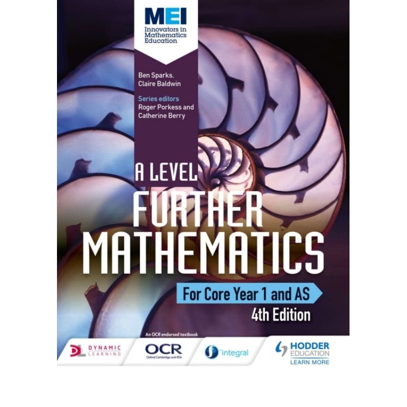 Mei A Level Further Mathematics Core Year 1 (as) | Shopee Malaysia