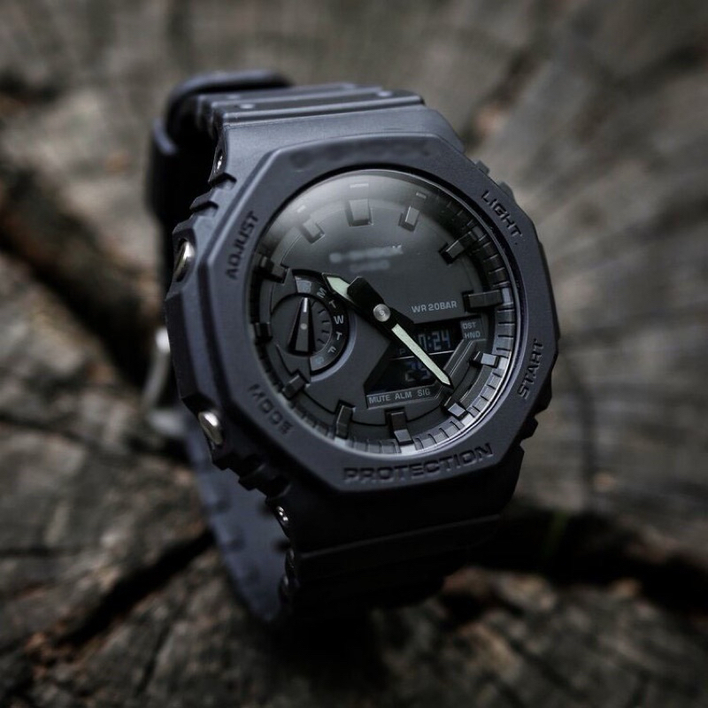 Full Black Dual Time Viral Digital Watch | Shopee Malaysia