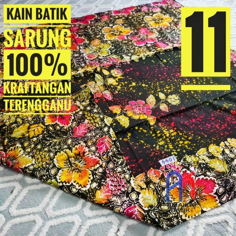 KAIN BATIK CINDAI (SLOT 11) | KRAFTANGAN TERENGGANU | JADIKAN SARUNG ...