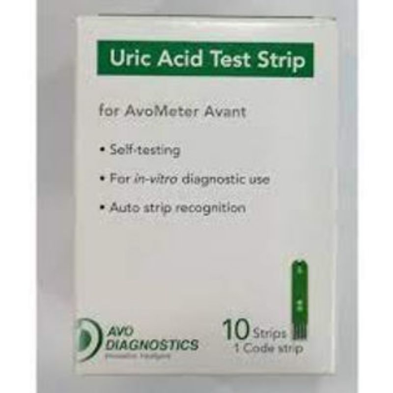 Avo Diagnostics Uric Acid Test Strip 10s | Shopee Malaysia