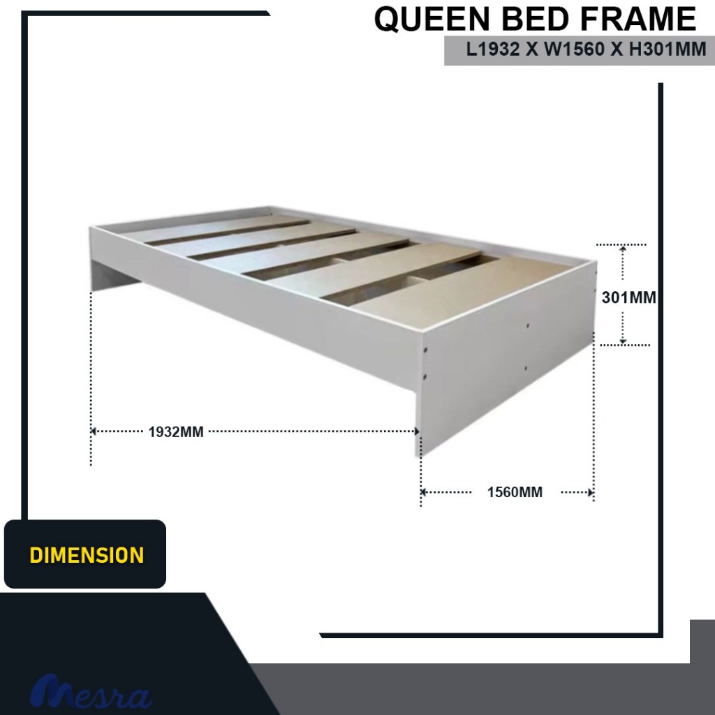 Mesra _ Queen size Divan/single size divan/Bed Frame/Ketil Queen Size ...