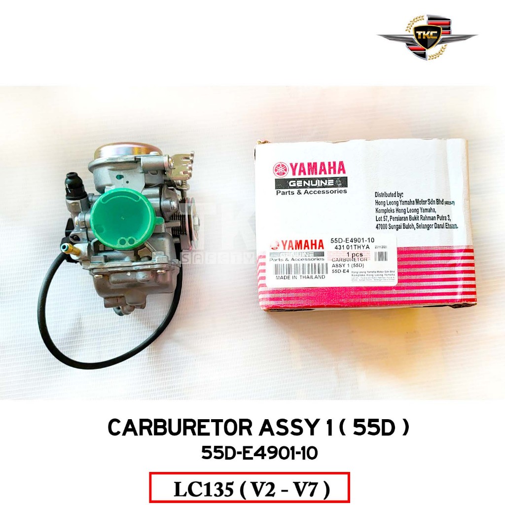 CARBURETOR ASSY 1 LC135 (55D) | Shopee Malaysia