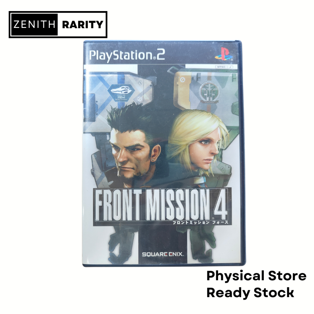 Zenith Rarity Sony Playstation 2 PS2 game Front Mission 4 | Shopee Malaysia