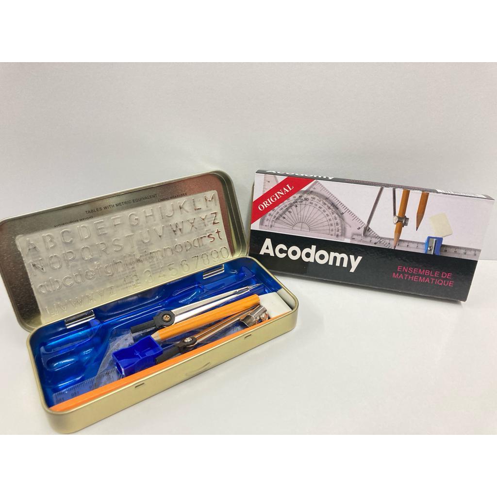 Acodomy Geometry Set / Mathematical Instruments / Acodomy Set Geometri ...