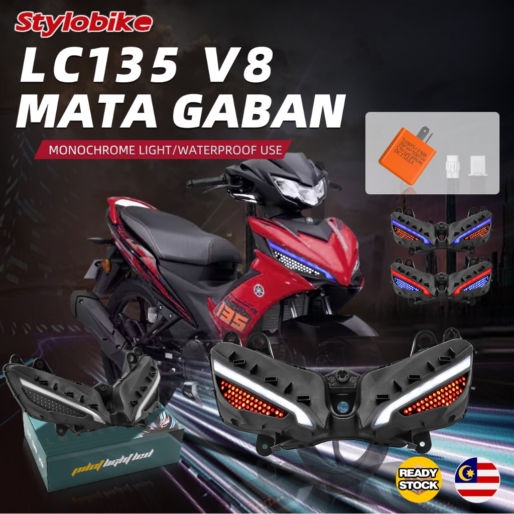 LED Mata Gaban LC135 FI V8 Lampu Dada Signal Light Front Pilot Light Dada Signal Lamp Position ...