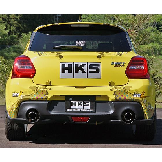 Swift ZC33S - HKS HI POWER Spec L2 Muffler Cat Back SUS304 Exhaust Suzuki Swift Sport ZC33S / PN ...