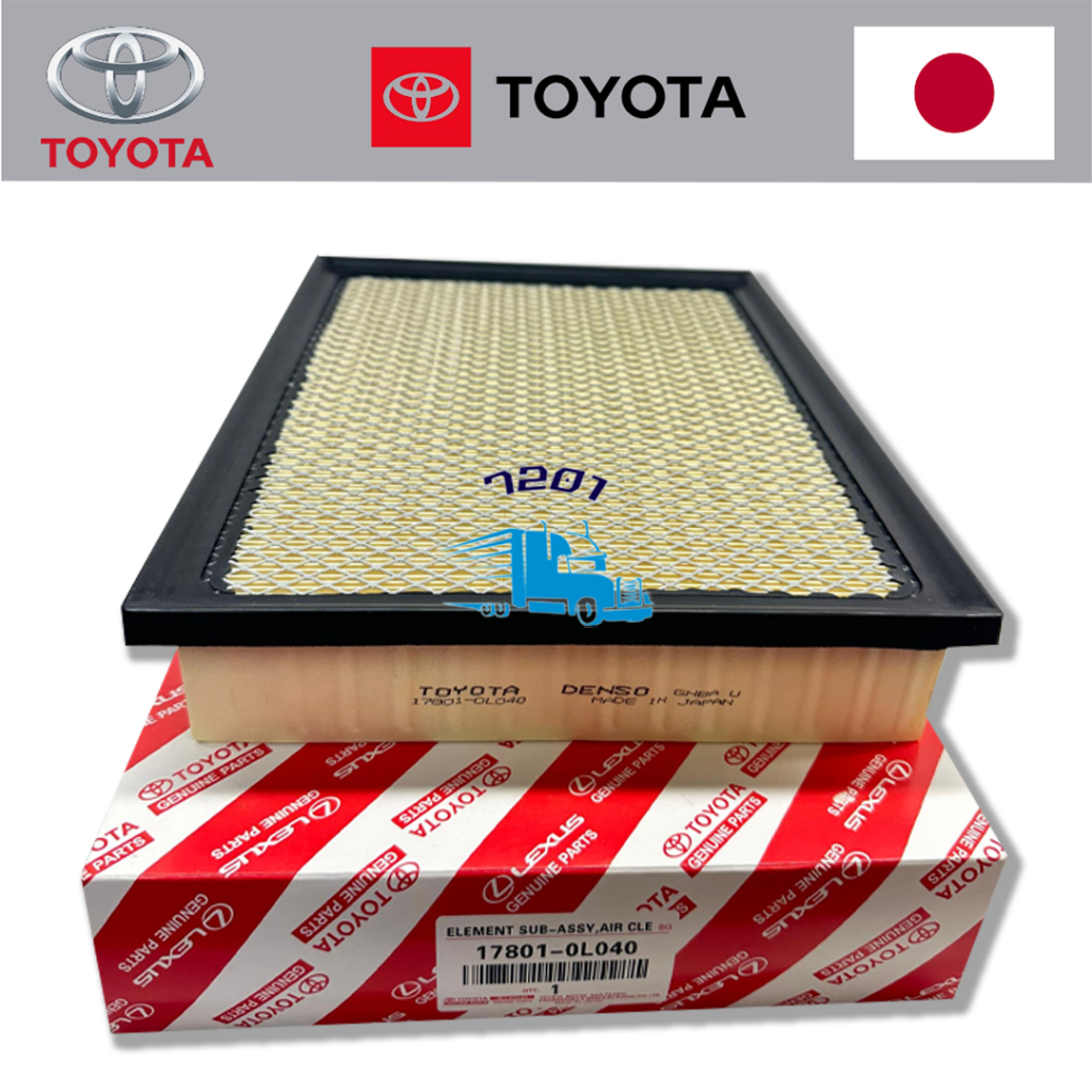 TOYOTA OL040 AIR FILTER 17801-0L040/OL040 Fortuner Gun155 Innova TGN40 ...